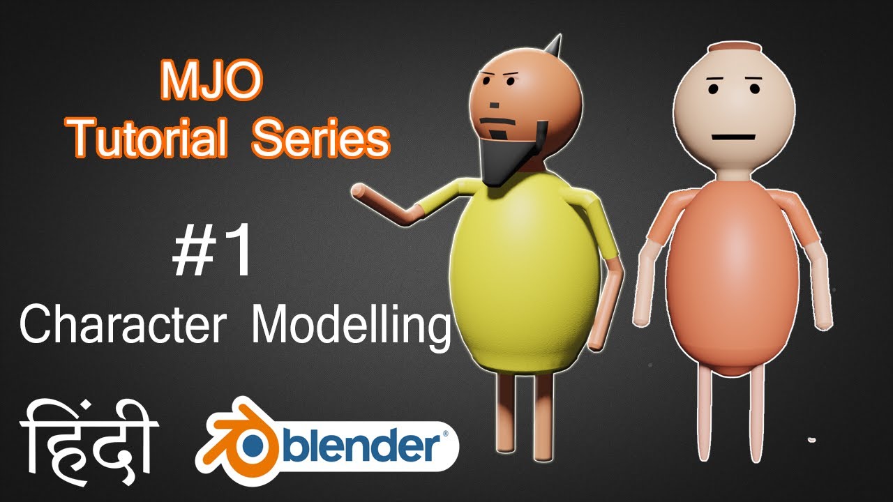 Mjo Tutorial Series Part 1 Character Modelling Blender Tutorial Youtube