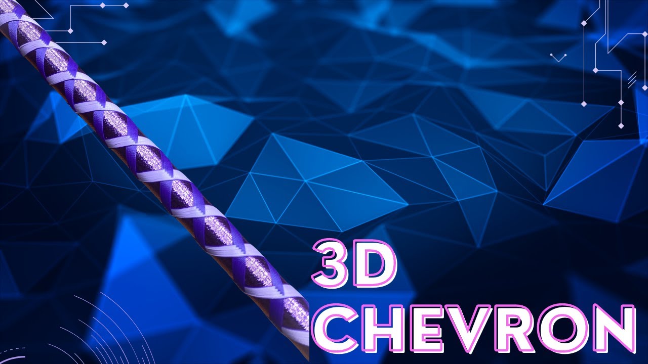 3D Chevron Wrap: Custom Rod Building - YouTube