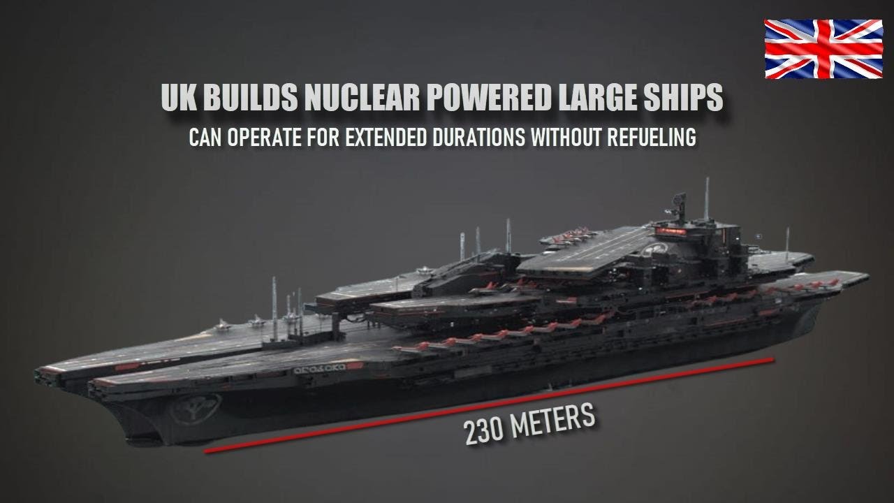 The Royal Navy will Become a Nuclear Navy UK to build the large ships ...