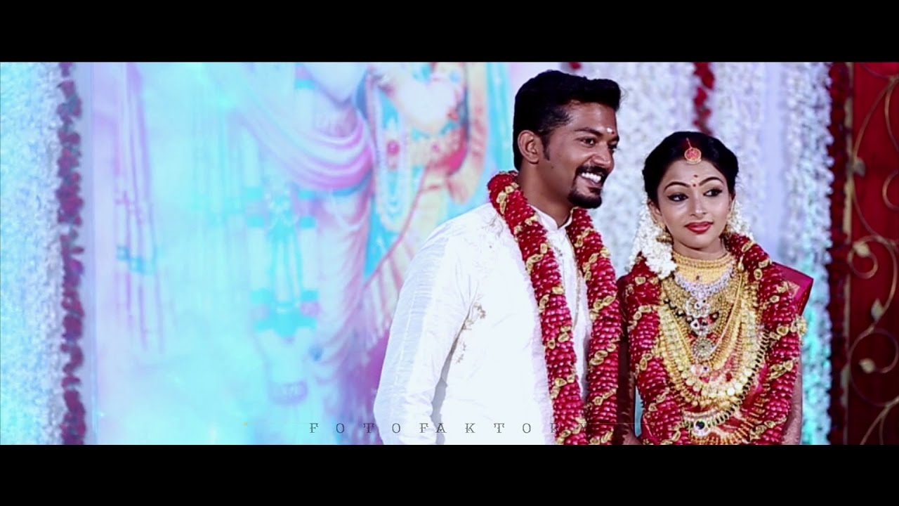 Vishnu & Niveditha Wedding Highlights - YouTube