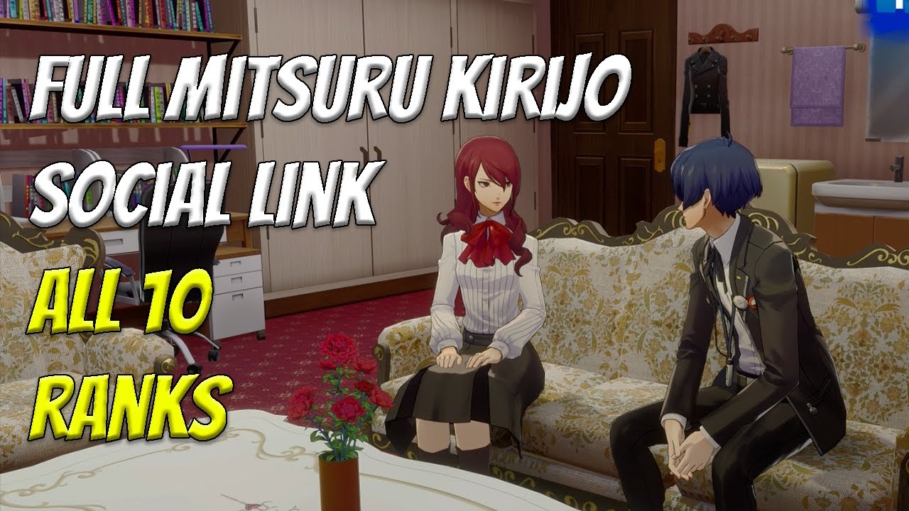 Full Mitsuru Kirijo Social Link - All Empress Scenes With Best Choices ...