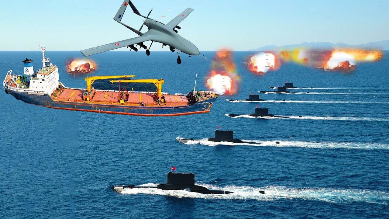 XOGTA Dagaalka Turkiga & Ruushka Ka Qarxay Ruushka oo Qabatay Markab ...