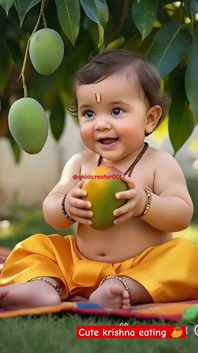 cute krishn 🙏#trending #shorts #cute #love#song #little #yt#shortsfeed #shreekrishna# ...