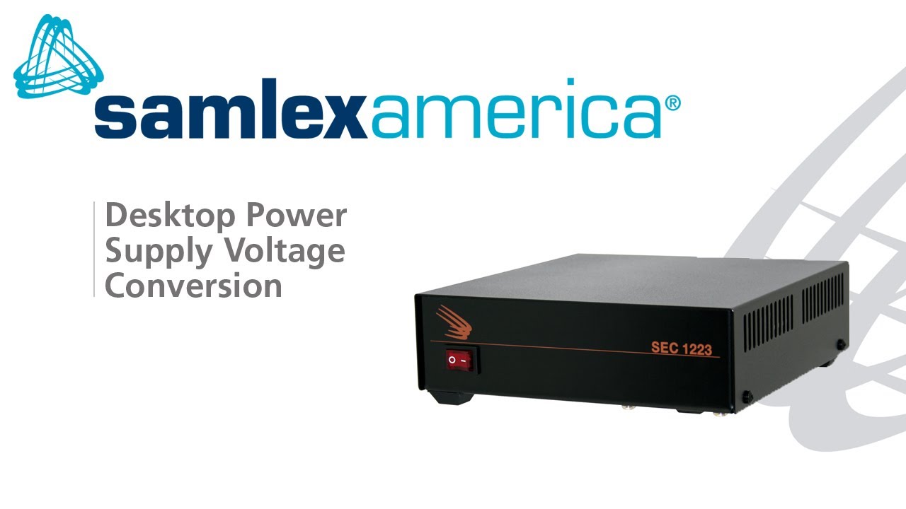 Desktop Power Supplies - Converting Input from 120 to 240 VAC - YouTube