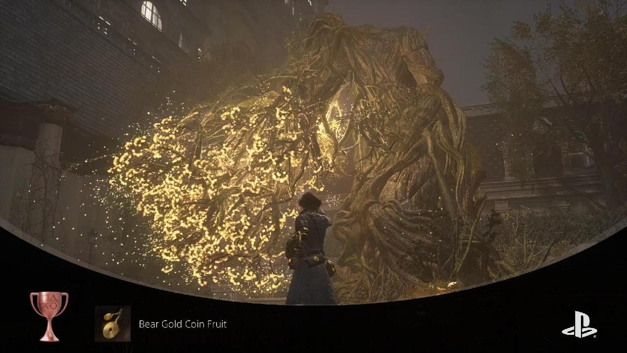 Lies of P - Bear Gold Coin Fruit Trophy - YouTube