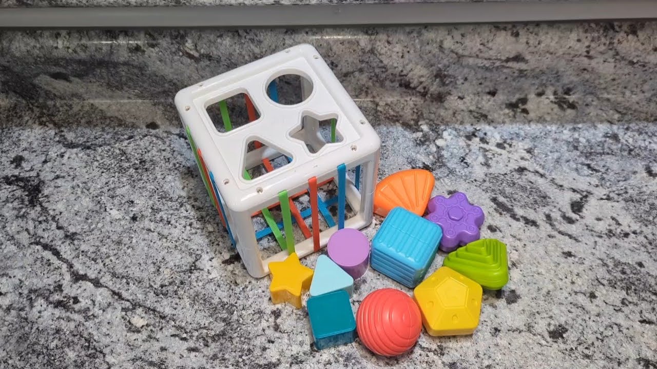 Baby Sensory Shape Sorter Blocks Activity Cube REVIEW #amazonfinds # ...