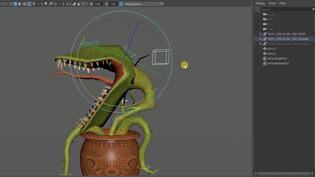Maya Show Reel - Carnivous Plant Rigging - YouTube