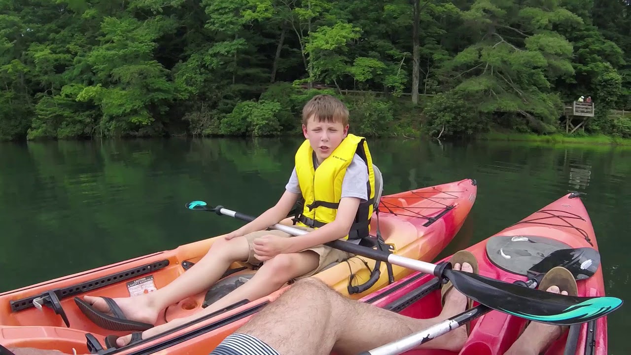 Kayaking with Ben 170618 - YouTube