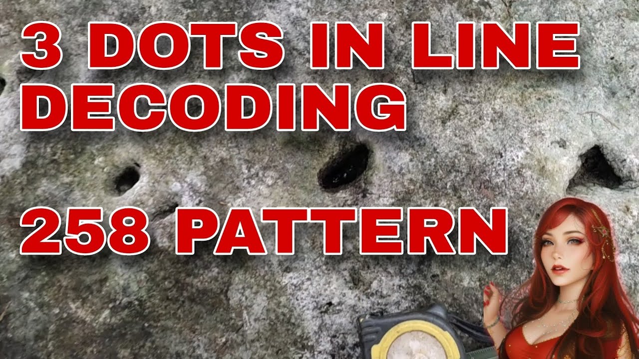 3 DOTS IN LINE DECODING / 258 PATTERN - YouTube