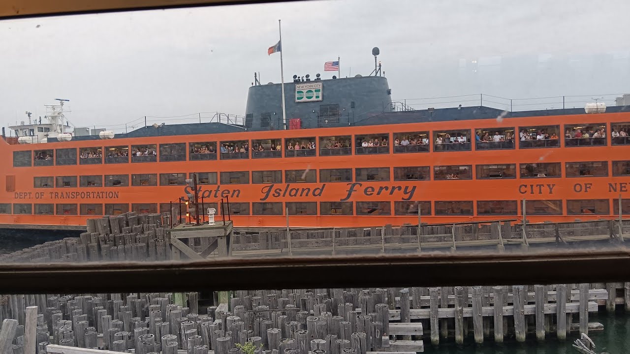 Staten Island Ferry On-board | 7/20/2024 - YouTube