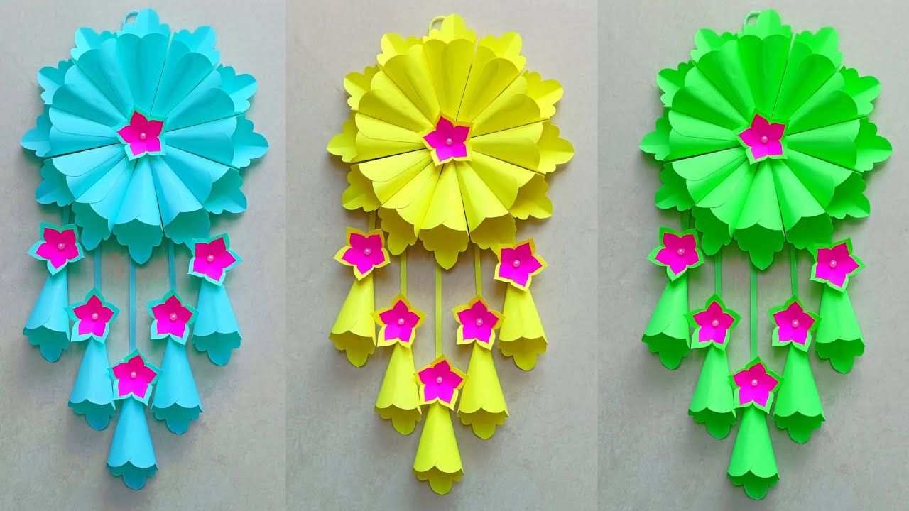 Unique Paper Craft Wall Hanging / Easy and Quick Paper craft / Wall ...