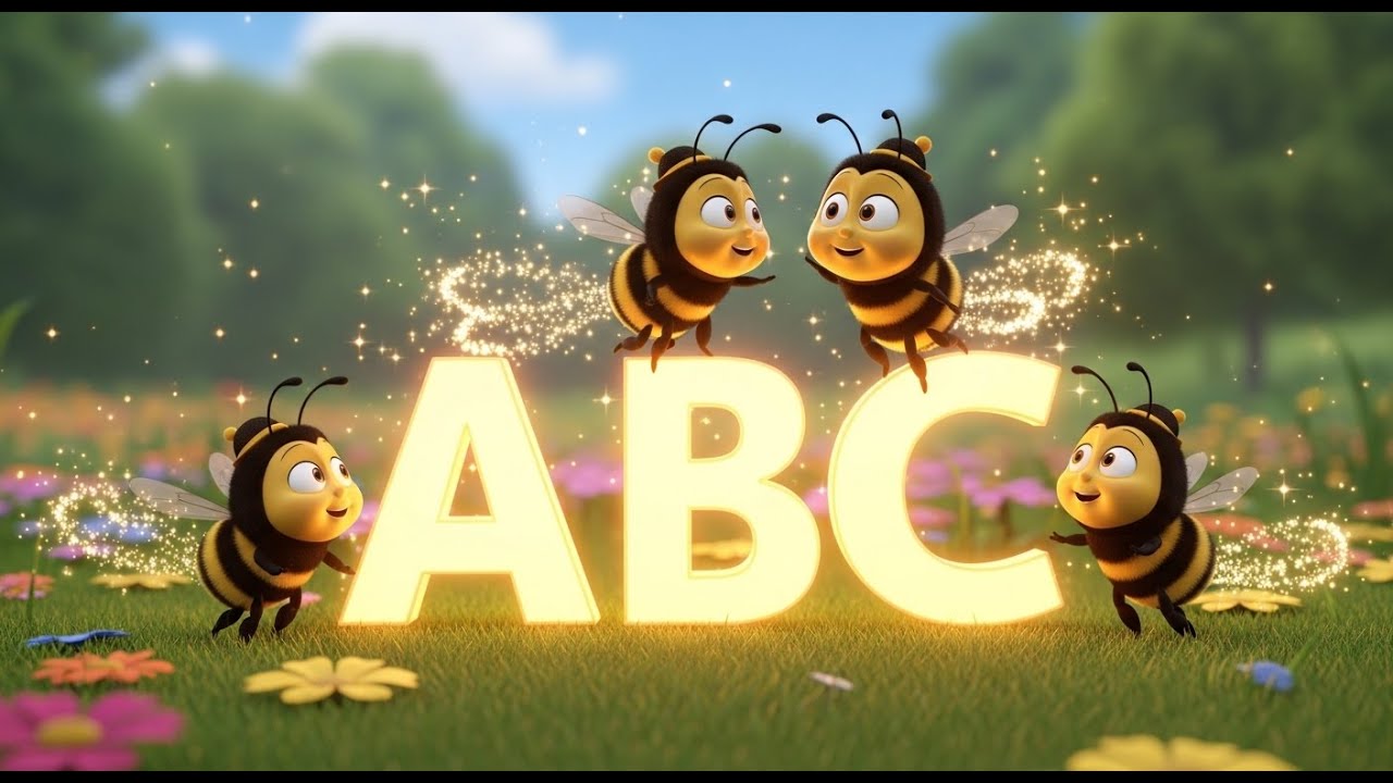 ABC Dance with the Bumblebees | Alphabet Song for Kids - YouTube