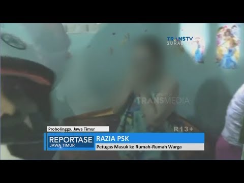 Satpol PP Razia Pekerja Seks Komersial, Psk Lari Telanjang