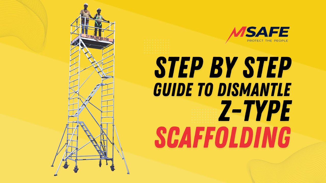 Step-by-Step Guide to Safely Dismantle Z-Type Aluminium Scaffolding ...