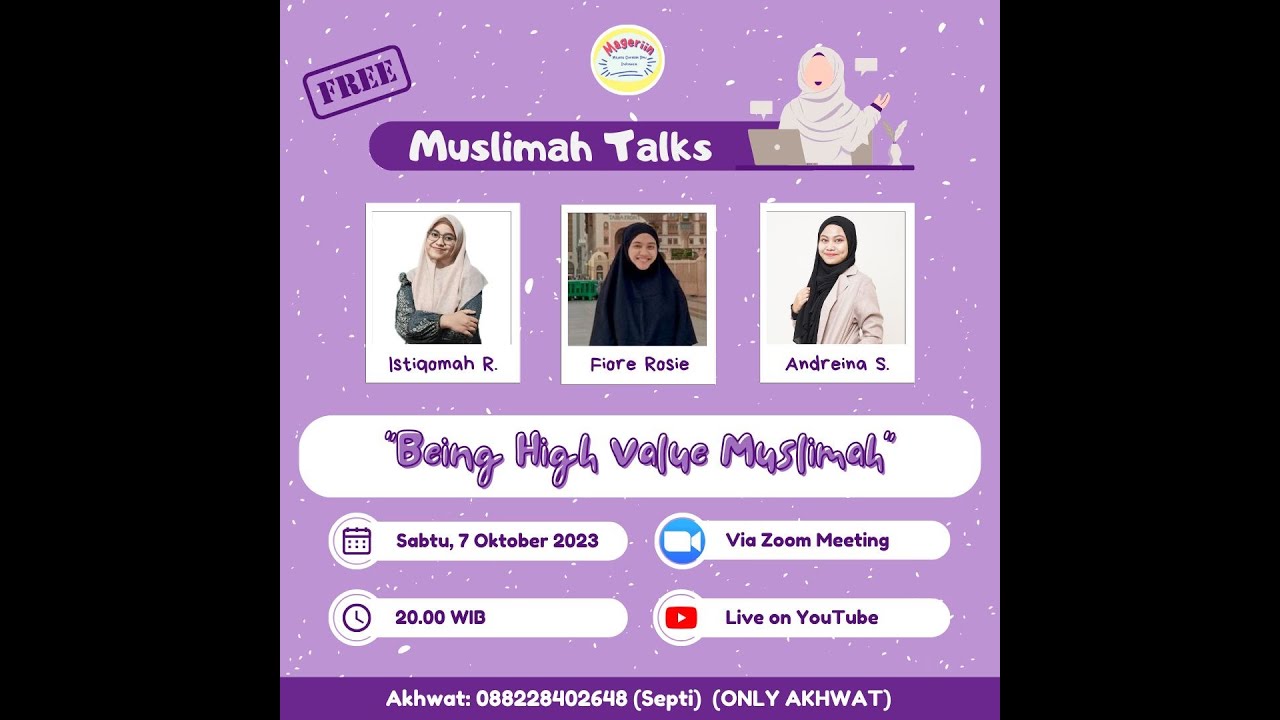Muslimah Talks Being High Value Muslim - YouTube