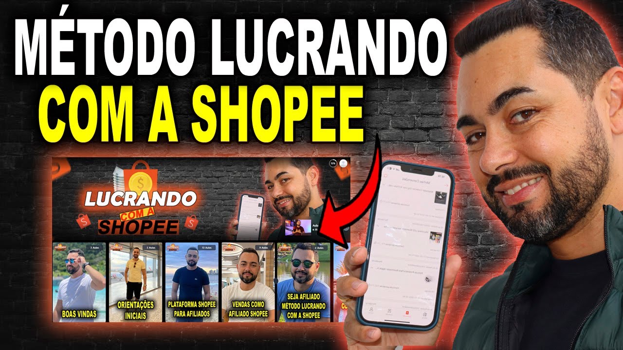 Curso Método Lucrando com a Shopee do Alex Coelho Para Afiliados Shopee ...