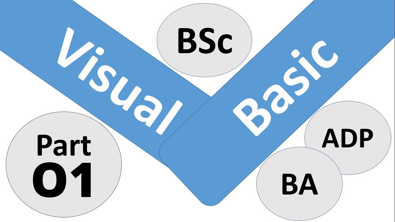 Visual Basic - Associate Degree Program BA Bsc - Part 01 - YOUTUBE ...