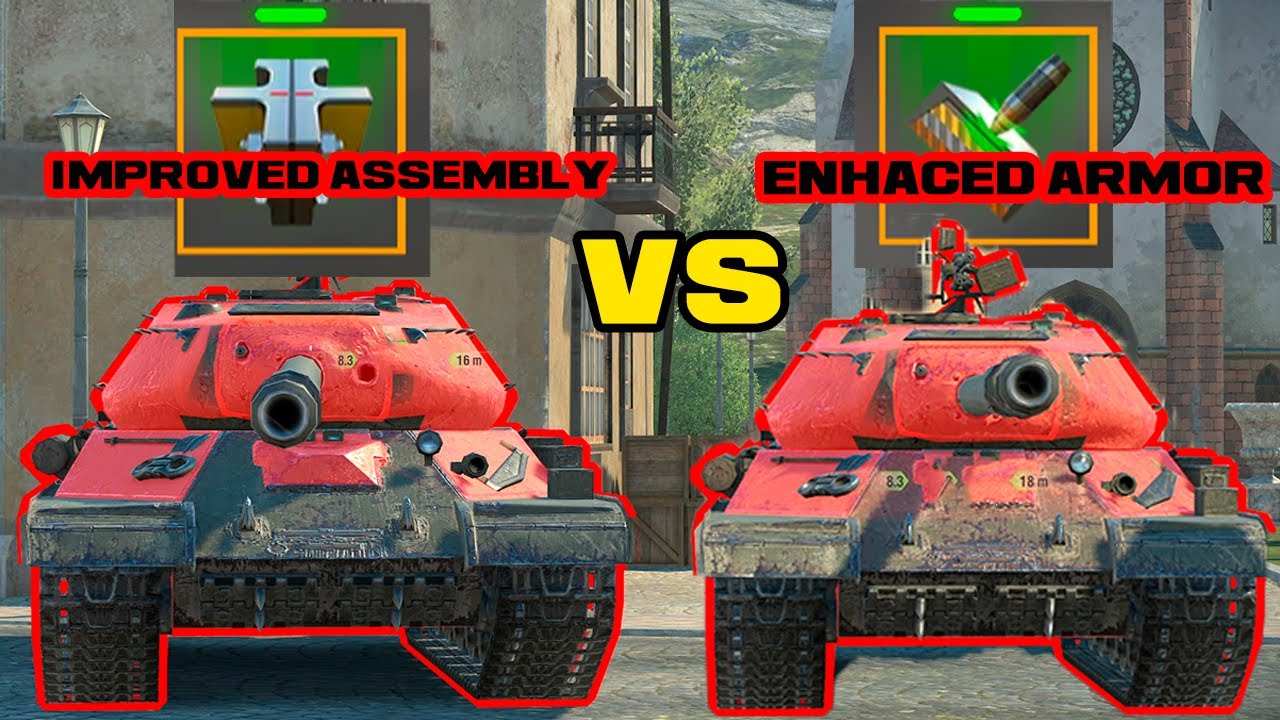 Enhanced Armor or Improved Assembly ? world of tanks blitz - YouTube