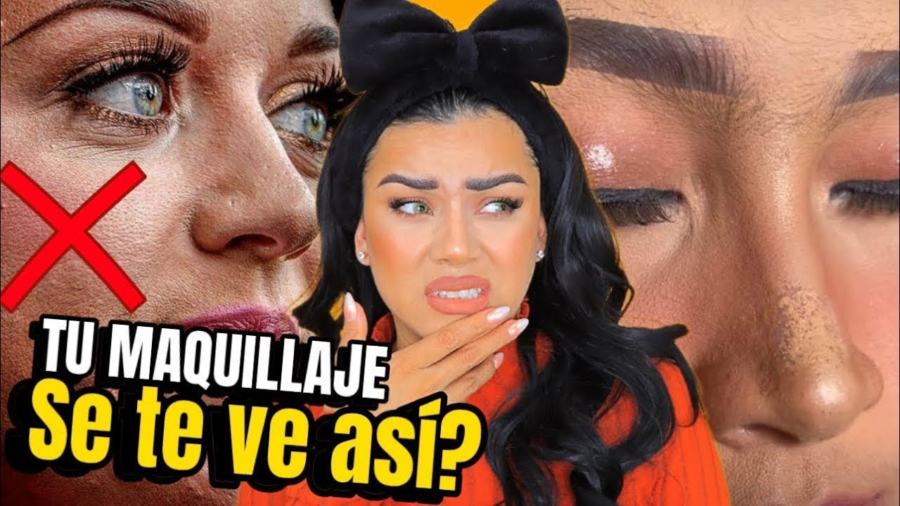 TU MAQUILLAJE TE QUEDA CRAQUELADO? CUARTEADO? Tutorial para piel SECA ...