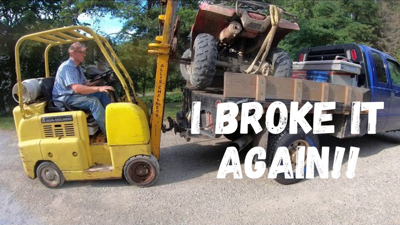 Fixing, Breaking and Fixing again Honda ATV - YouTube