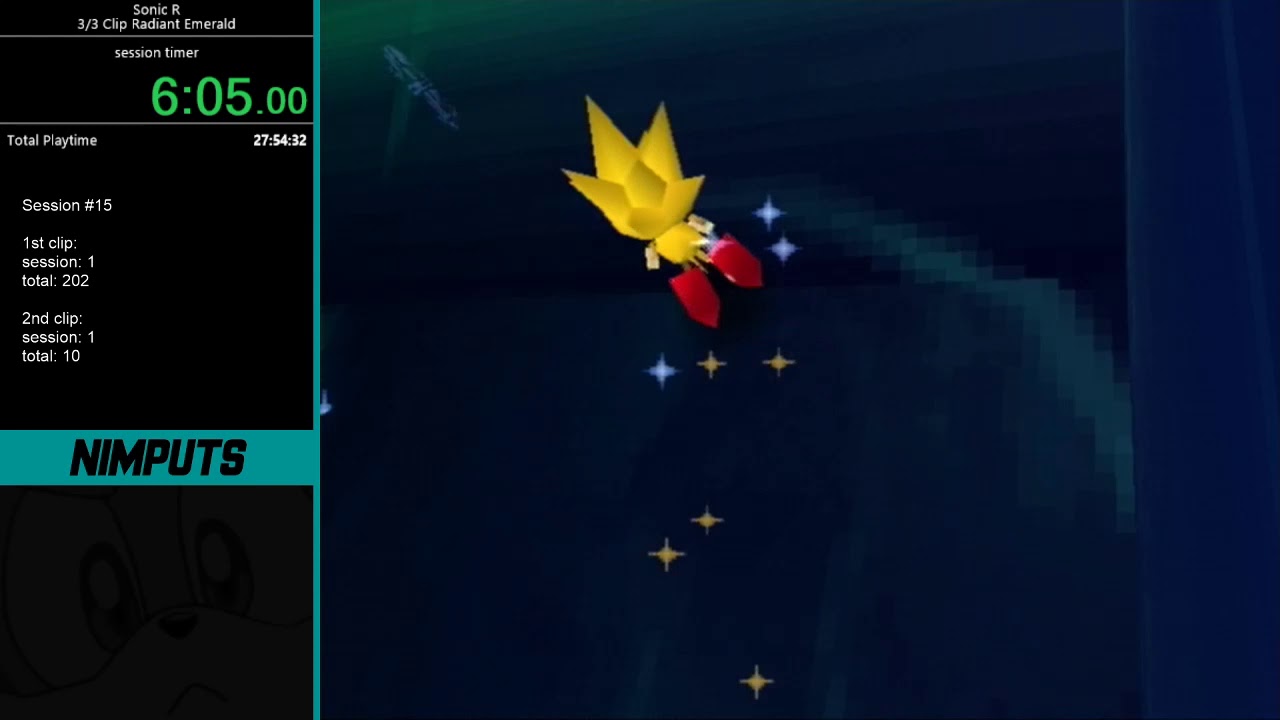 Sonic R (GCN) - Radiant Emerald GP (Super Sonic) in 1:19.63 [pWR] - YouTube