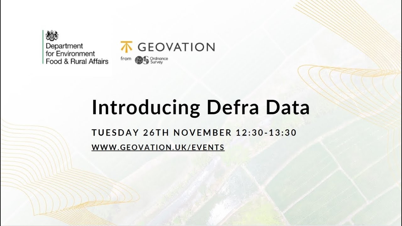 Introducing Defra Data - YouTube