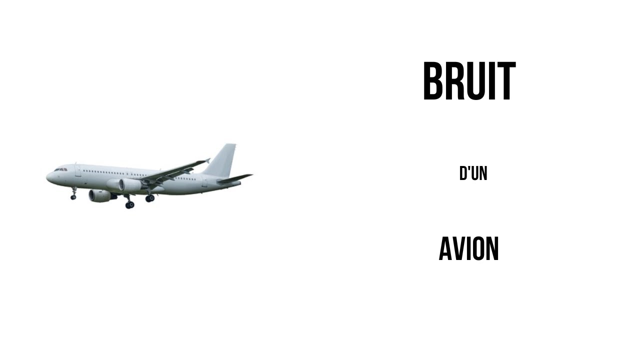 BRUIT D'ATERISAGE D'UN AVION - YouTube