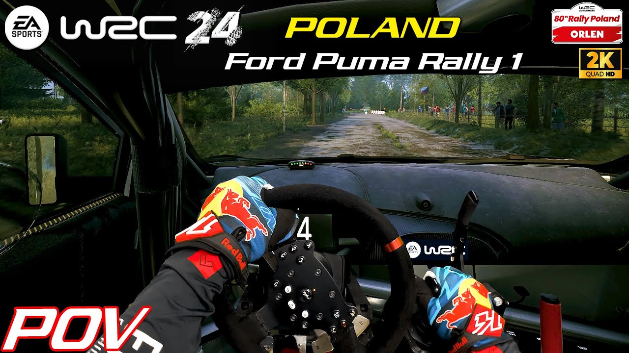 POV - EA SPORTS WRC 24 | Probark - Rally Poland Ford Puma Rally 1 ...