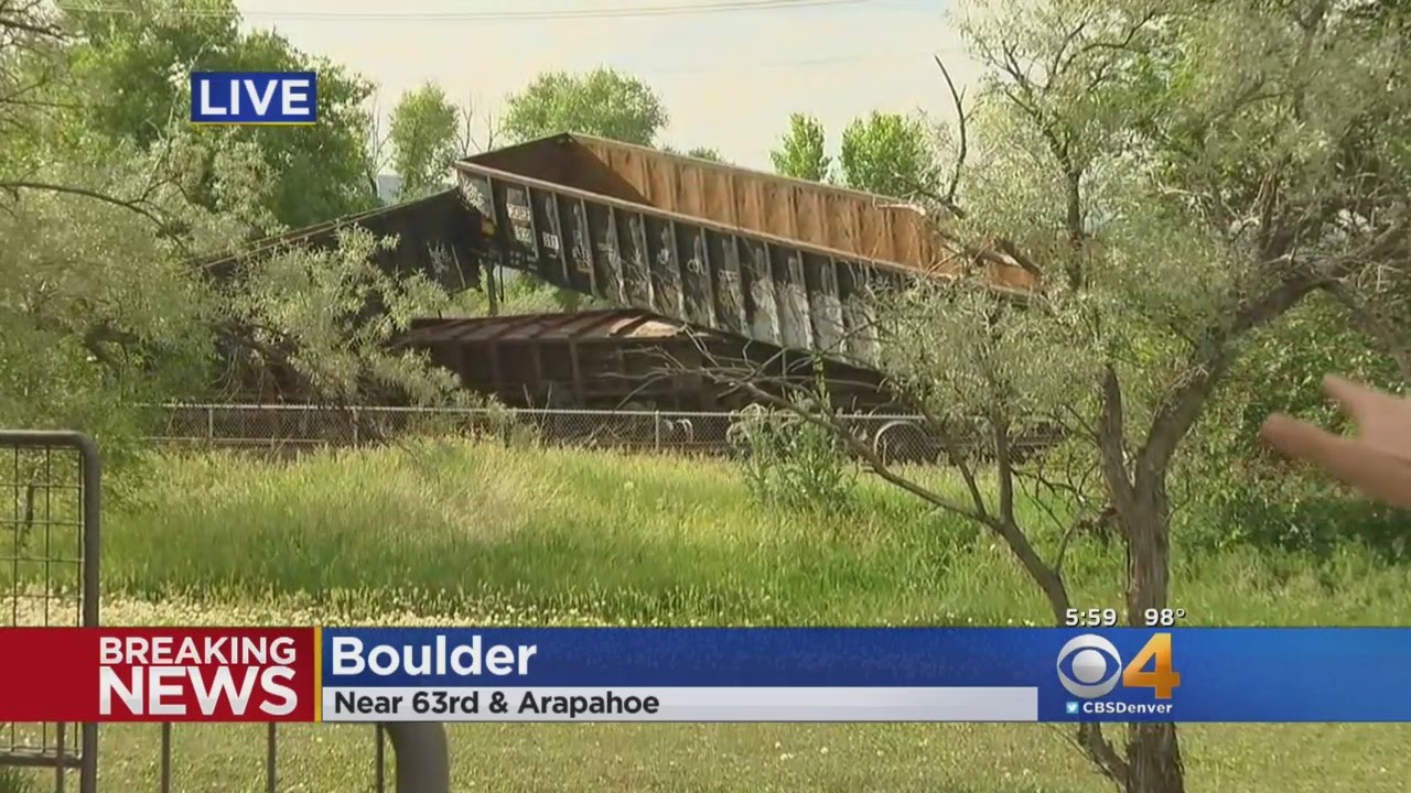 Train Derails In Boulder, Evacuation Lifted After Investigation - YouTube