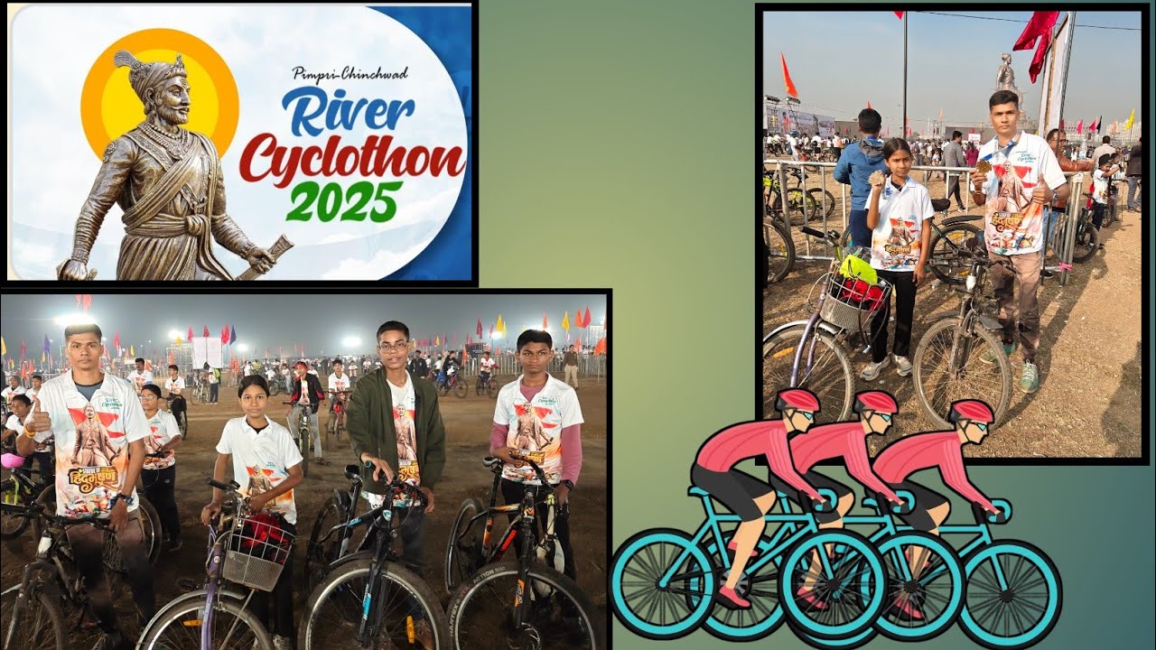 River Cyclothon 2025 |#jaywantsawantvlog #vlogs #vlogger #vlog - YouTube