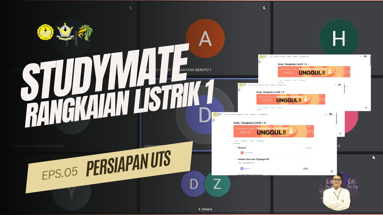 Studymate - Rangakaian Listrik 1 Persiapan UTS Semester 2 - YouTube