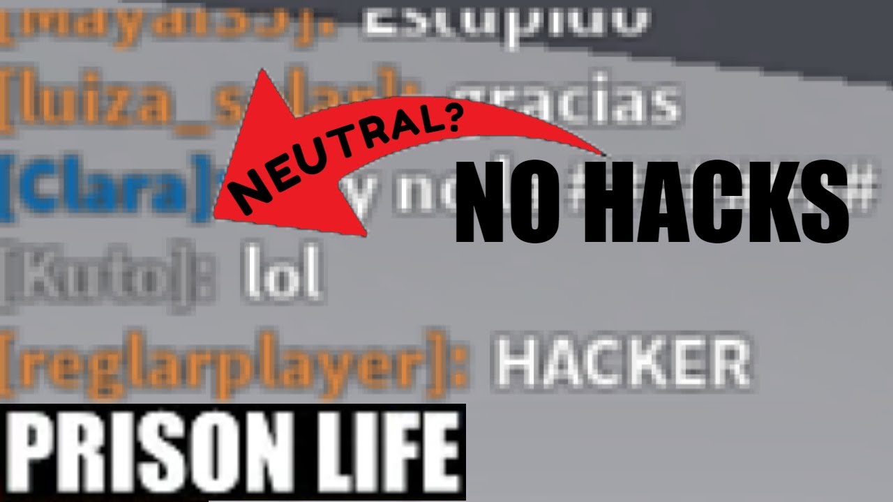 Prison Life: How to Speak while on Neutral Team (Works on MOBILE ...