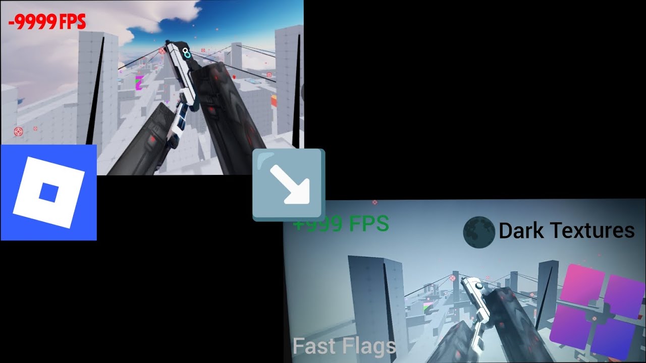 How to get Dark Textures and Fast Flags in Roblox Rivals - YouTube