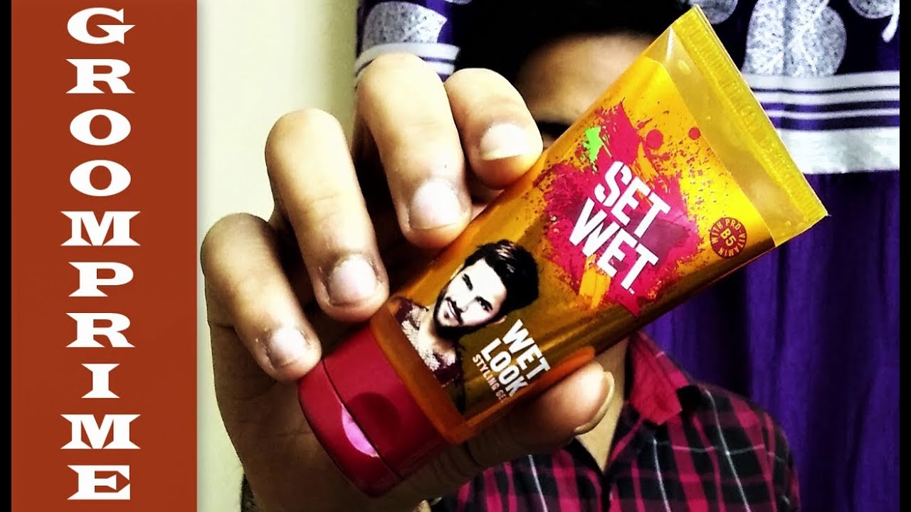 Set Wet || How To Use Setwet Hair Gel || Wet Look Styling Gel ...