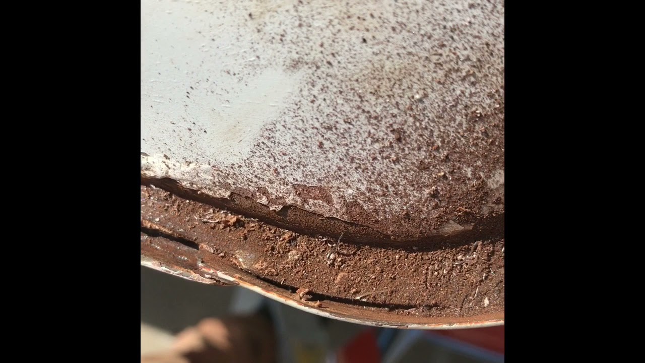 1972 C10 Drip Rail adding Seam Sealer - YouTube