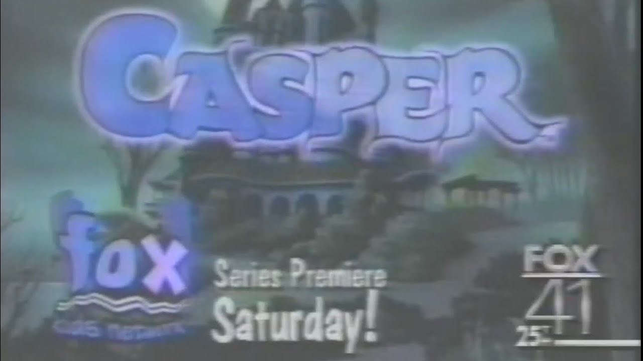 1996 Casper Series Premiere on FOX Kids Network Commercial - YouTube