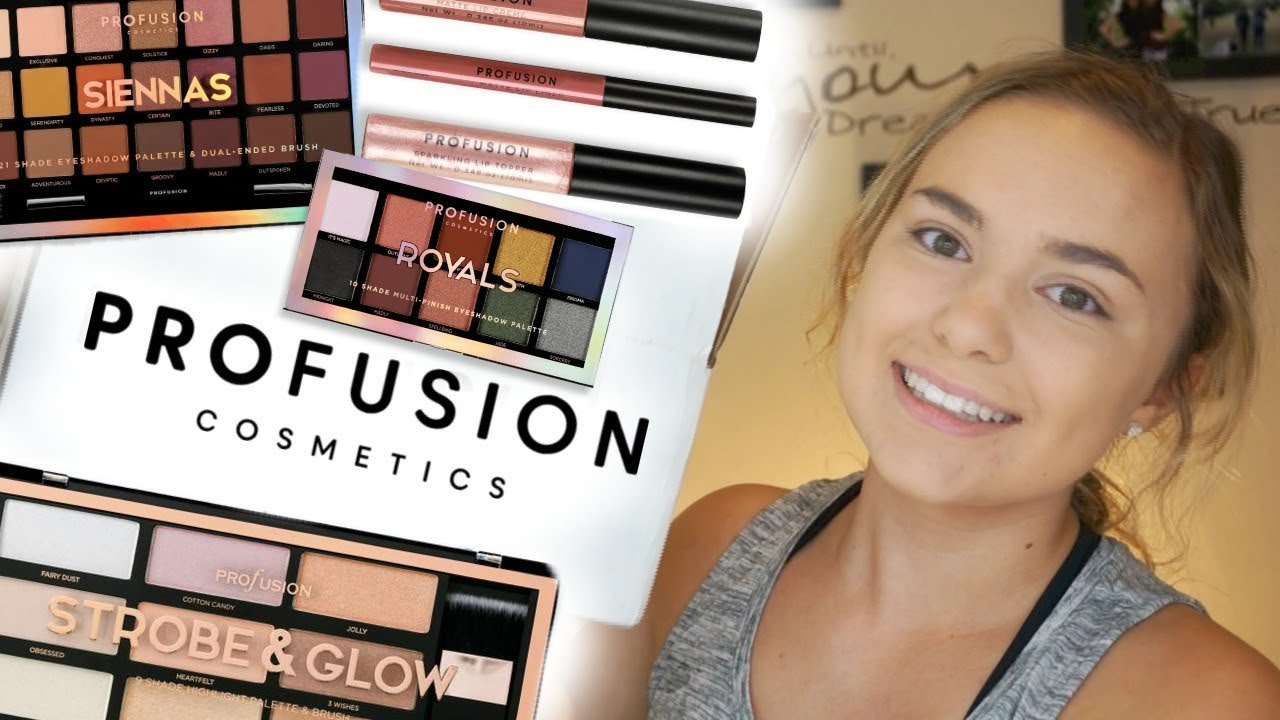 NEW PROFUSION MAKEUP | Review & Demo GRWM - YouTube