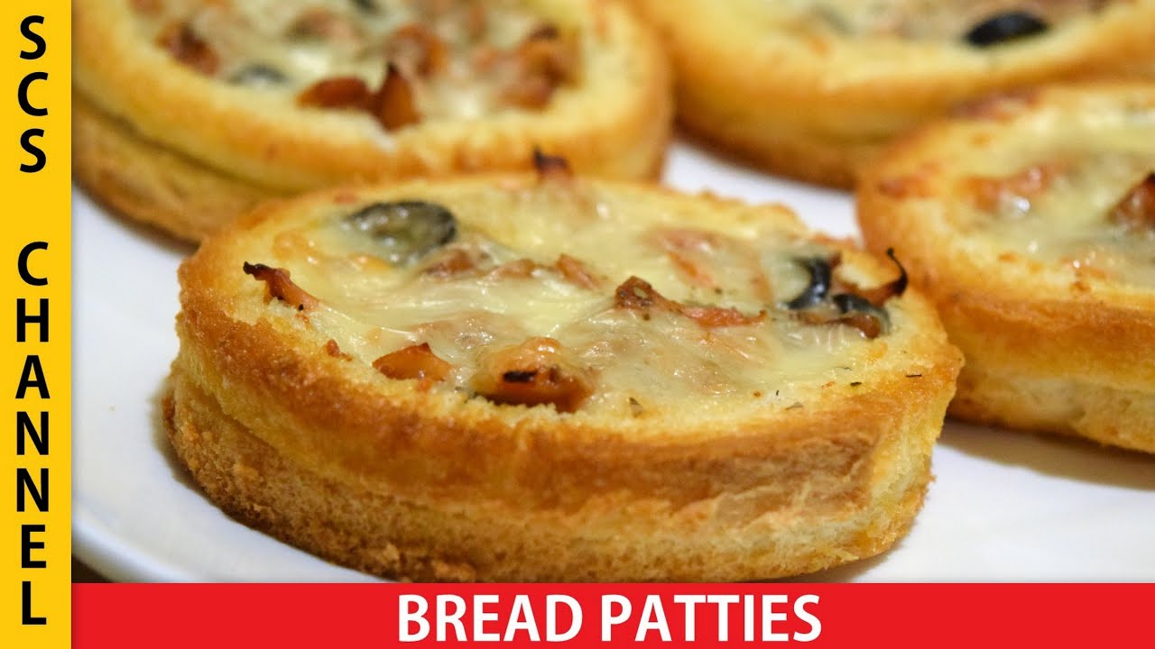 Bread Patties Recipe - Homemade Chicken Patties Recipe - YouTube