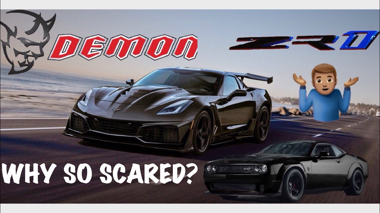 DODGE DEMON VS C7 ZR1?? PLUS CAR MEETS - YouTube