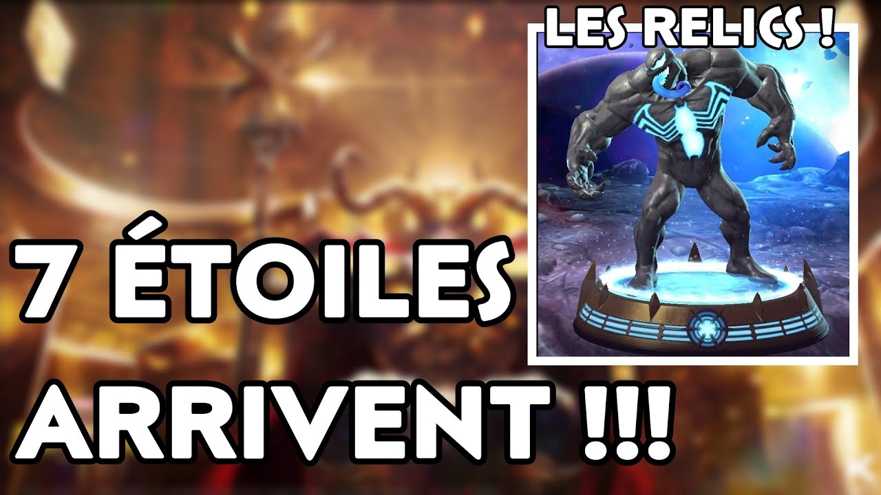 LES 7 ÉTOILES ARRIVENT DANS MCOC !!!!!! (+ Les Relics) | Grosses infos ...