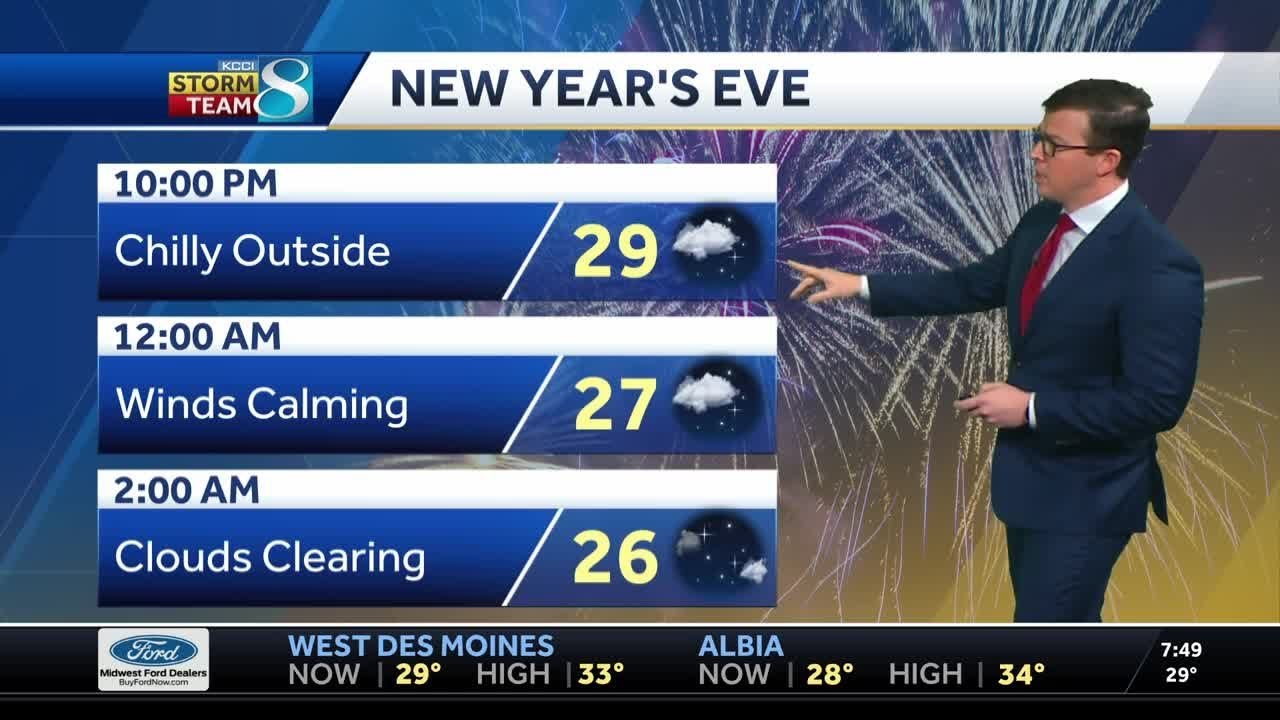 Holiday forecast: Flurries and colder temperatures on New Year's - YouTube