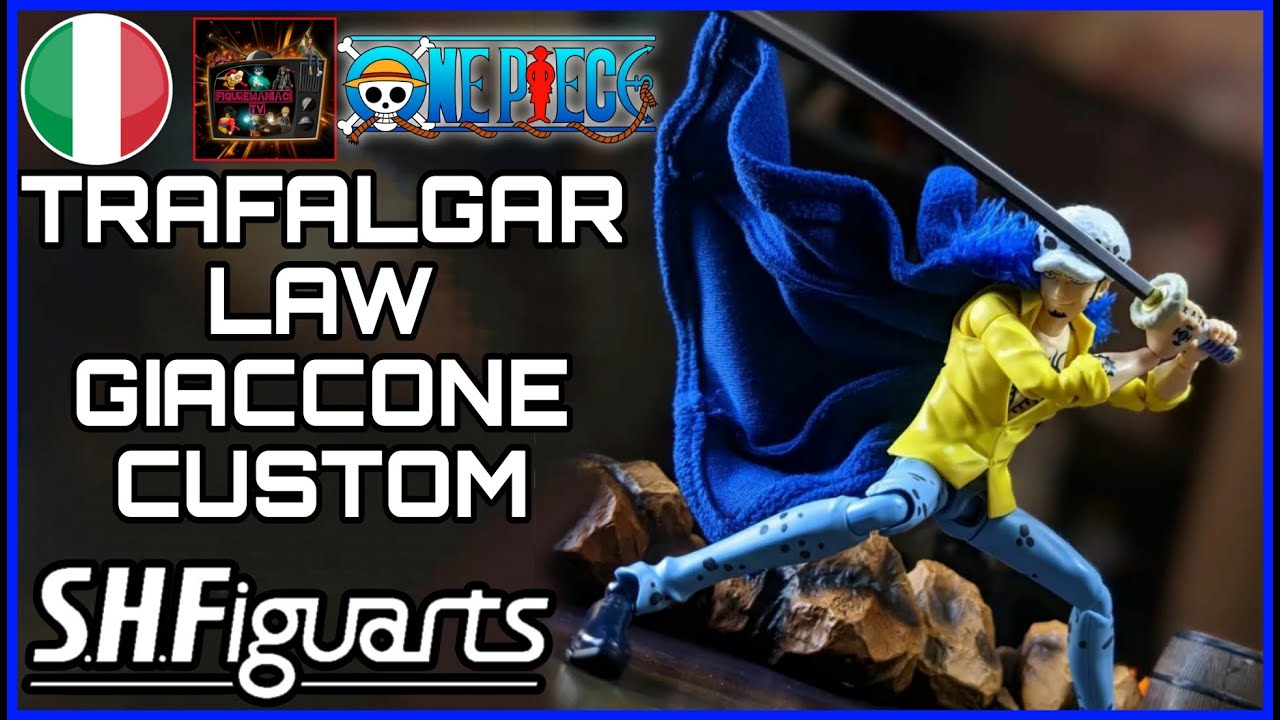 CUSTOM CAPE - TRAFALGAR LAW - S.H.FIGUARTS - ONE PIECE - CAMBIAMO LA ...