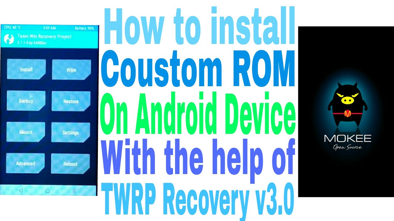 How to install coustom rom on MMX Q380 【Mokee OS】|| AshTech Galaxy ...