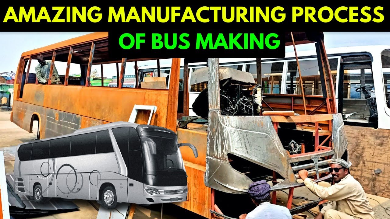 Bus Manufacturing process | Hino Bus | hand making - YouTube