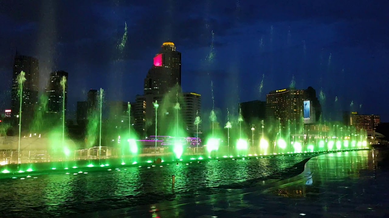 spectacular fountain and light show - YouTube