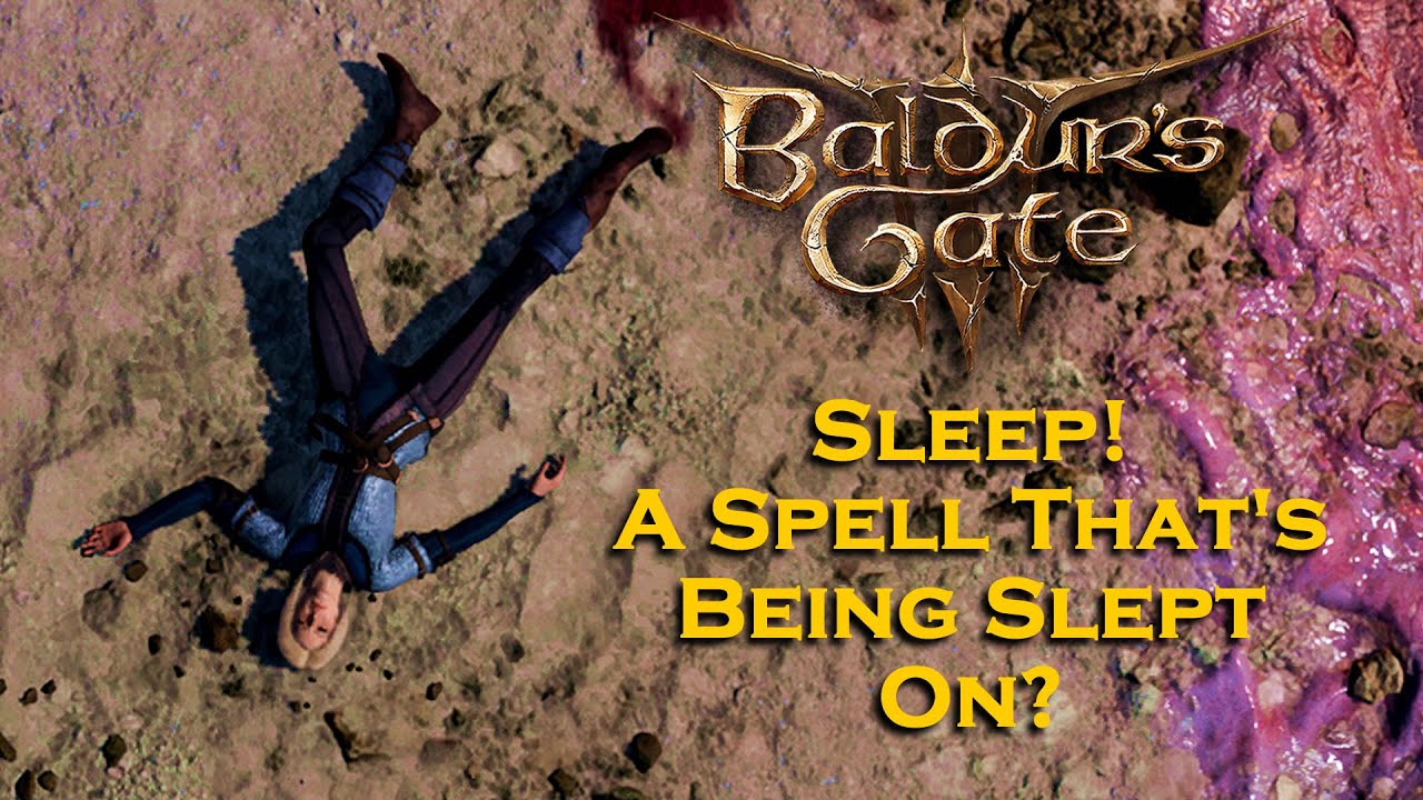Baldur's gate 3 Sleep is it any good? - YouTube