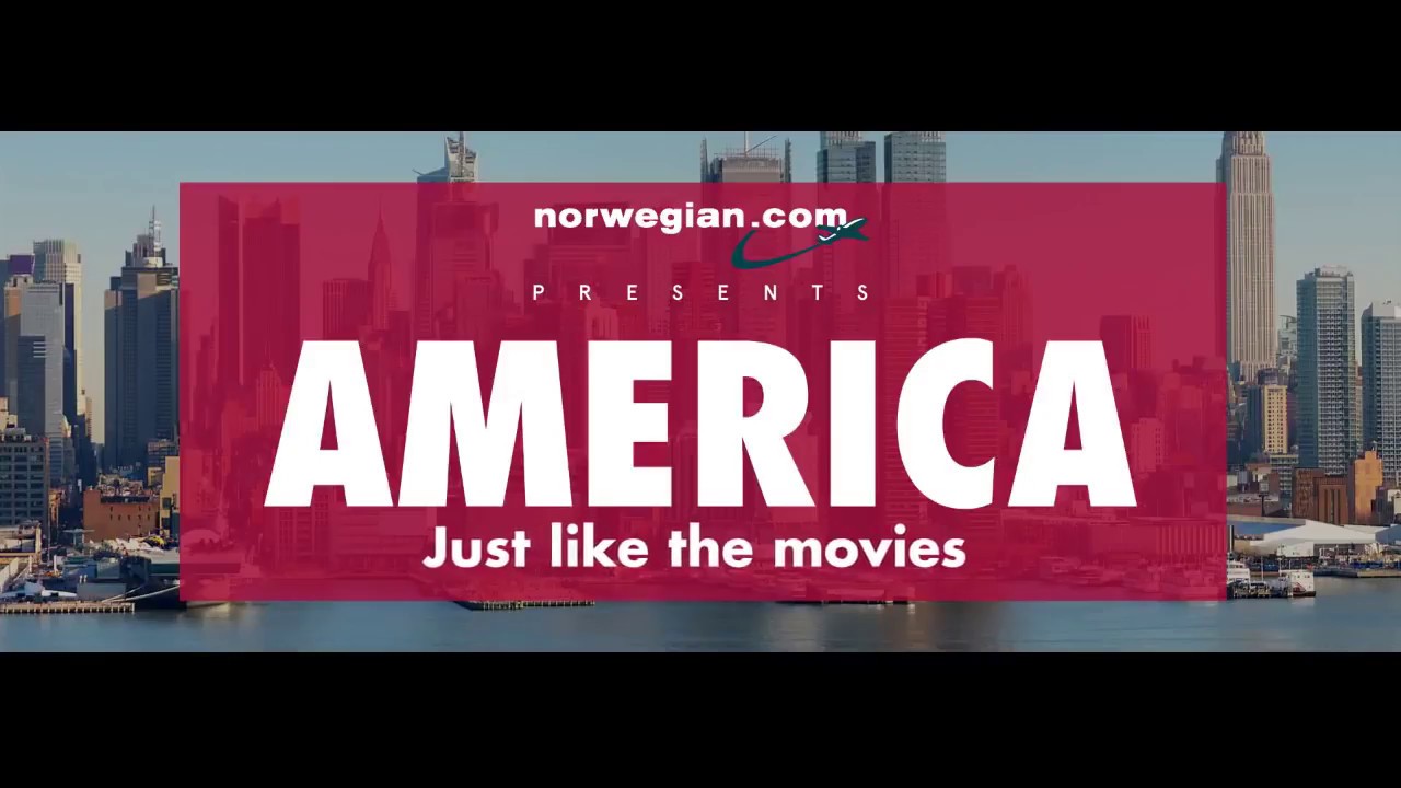 Norwegian Air- Just Like The Movies featuring Actor Lance Gideon - YouTube