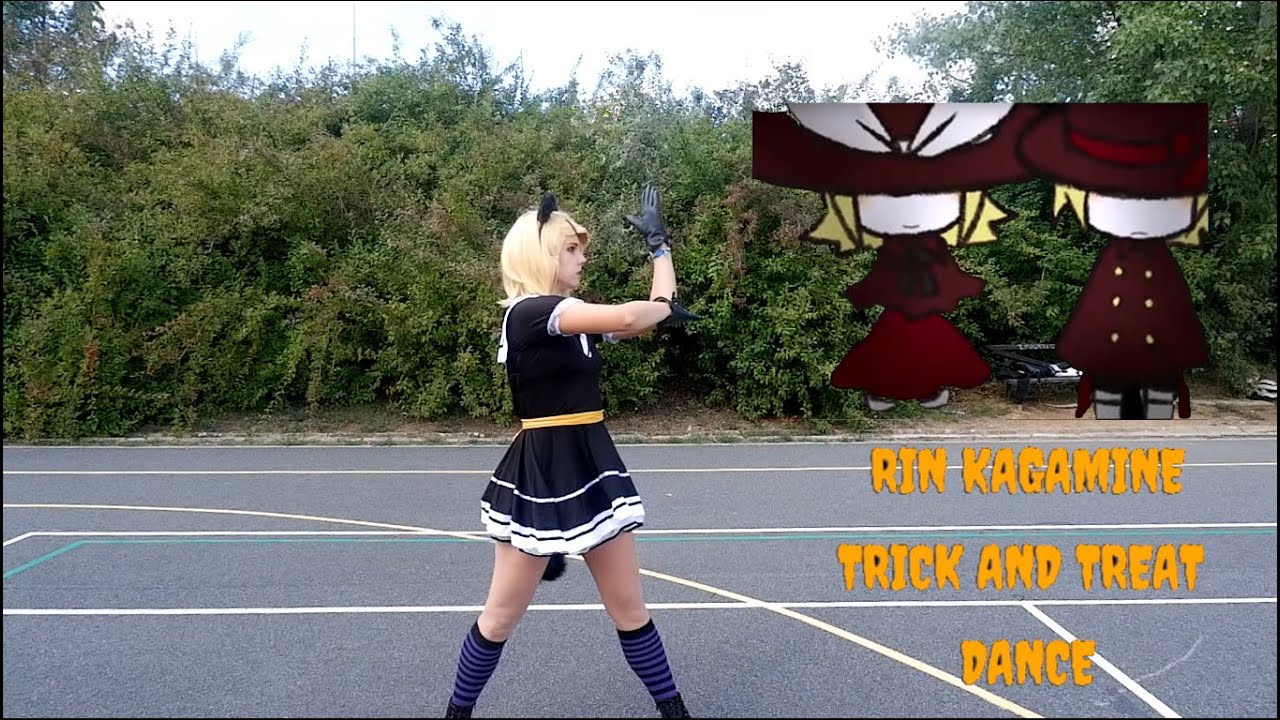 TRICK AND TREAT HALLOWEEN DANCE│RIN KAGAMINE - YouTube
