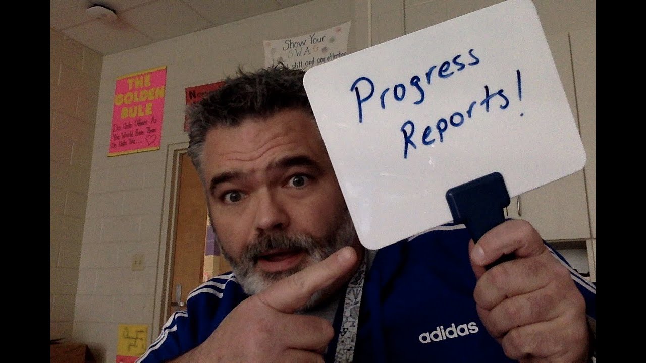 A Message about Progress Reports- not a report card! We can fix this ...