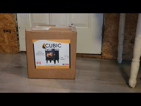Cubic Mini Cub: Woodstove Unboxing. - YouTube